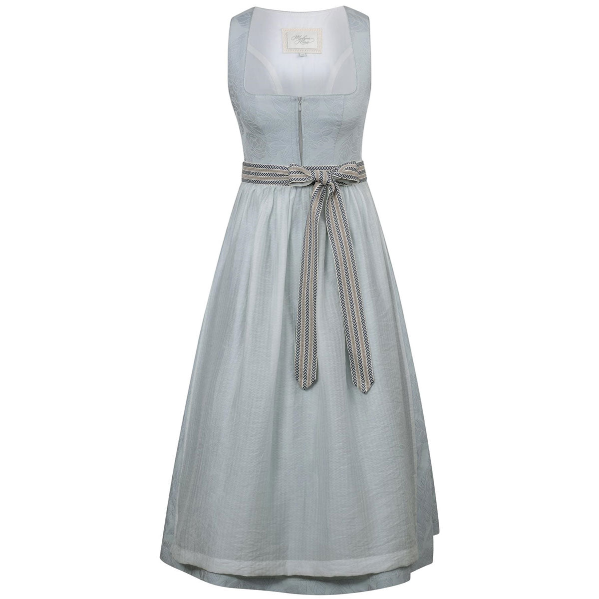 Madame Marie Dirndl Calyssia: Elegantes Dirndl in der Farbe Cloud 75cm